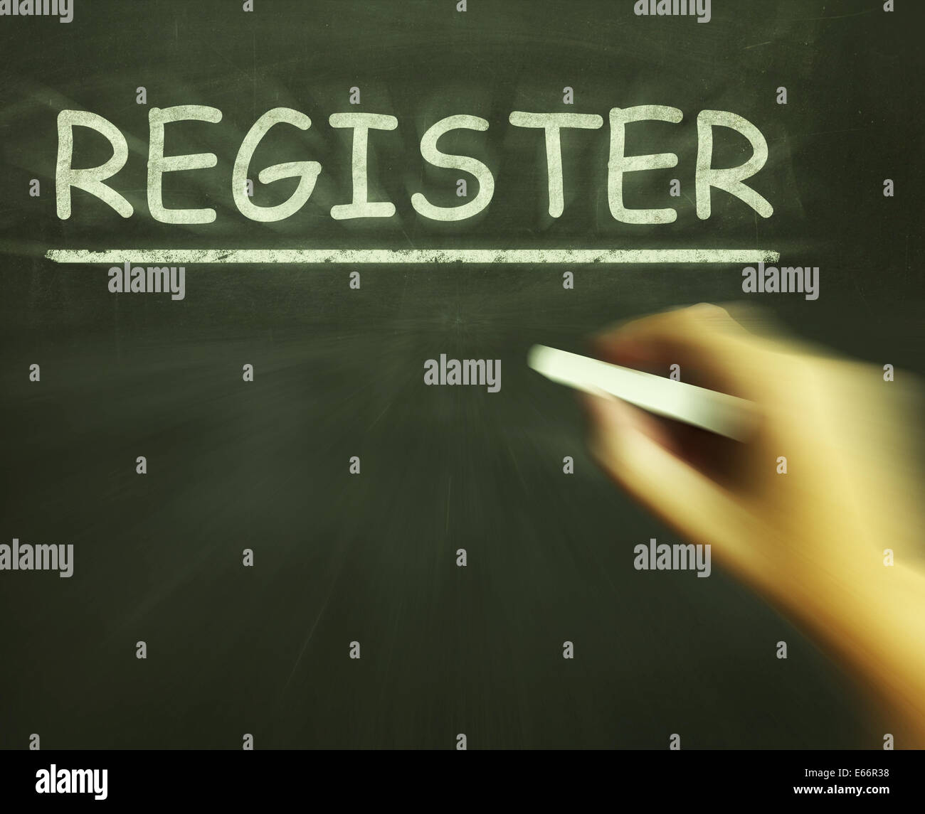 Registering register hi-res stock photography and images - Alamy