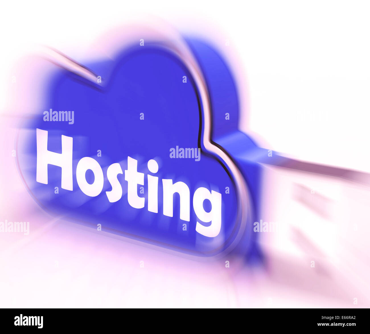 Hosting Cloud USB drive Showing Online Data Hosting And Storing Stock ...