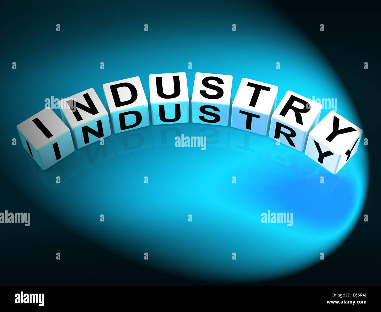 Industry Dice Meaning Industrial Production and Workplace Manufacturing ...