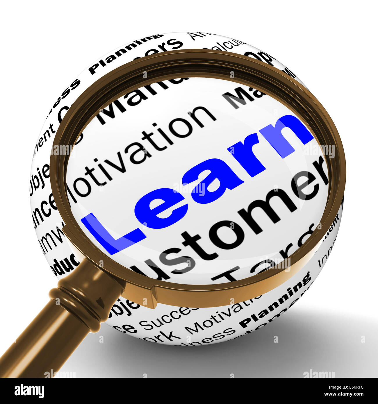 Learn Magnifier Definition Showing School Education Training And ...