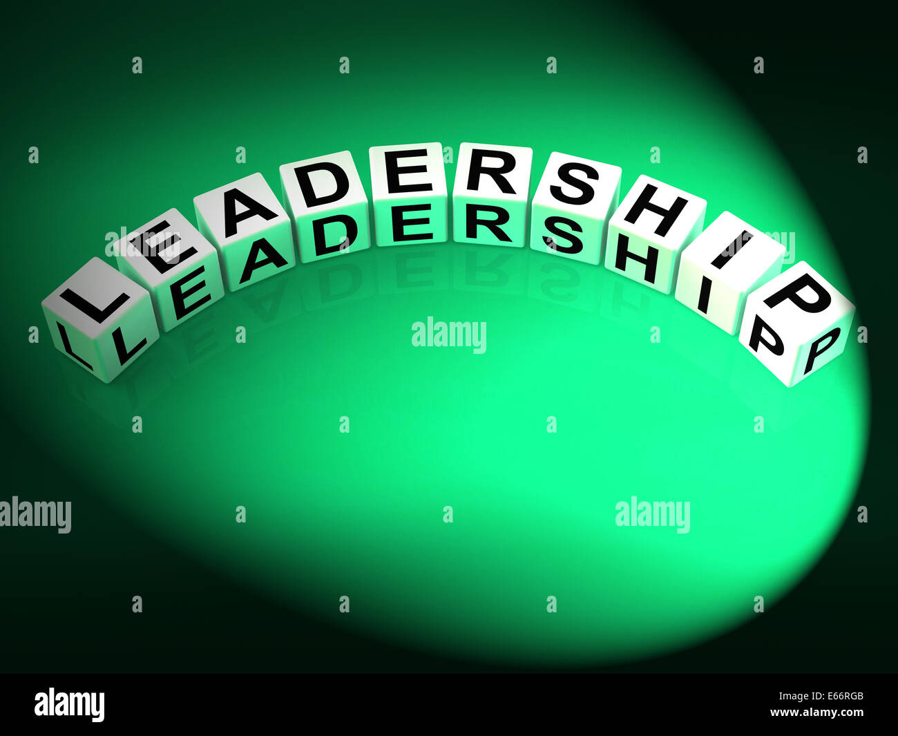 Leadership Letters Meaning Guidance Influence And Management Stock ...