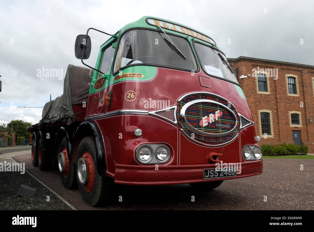 Vintage erf lorry rally hi-res stock photography and images - Alamy