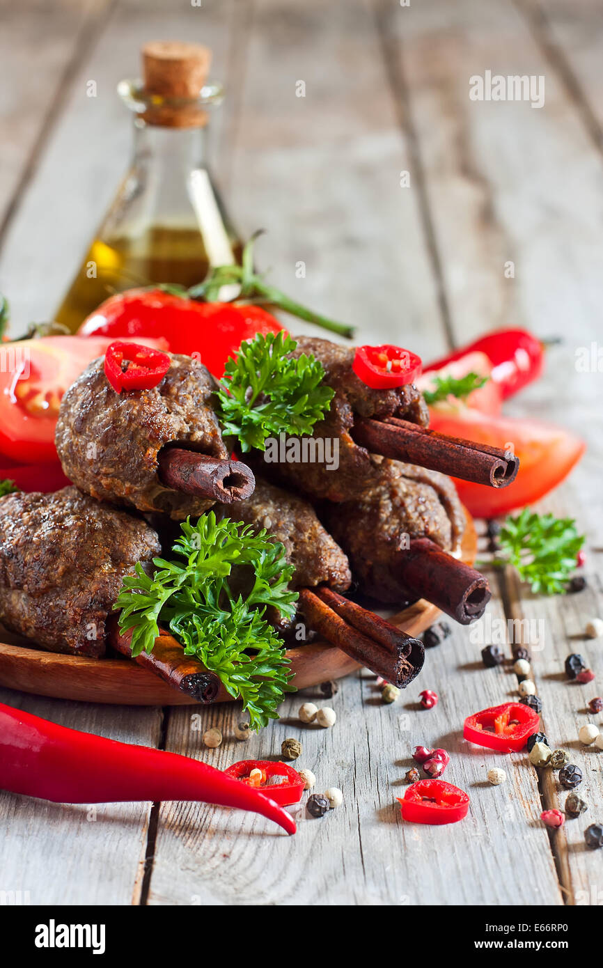Kebab stick hi-res stock photography and images - Alamy