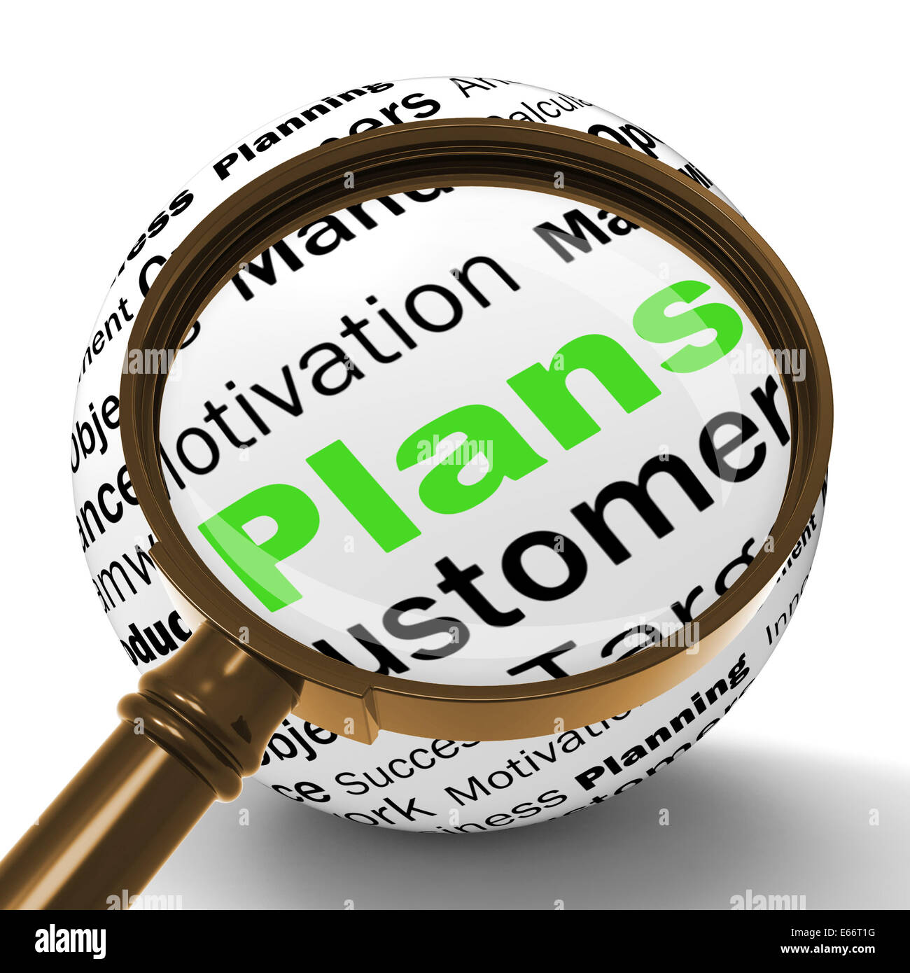Plan showing arrangement hi-res stock photography and images - Alamy