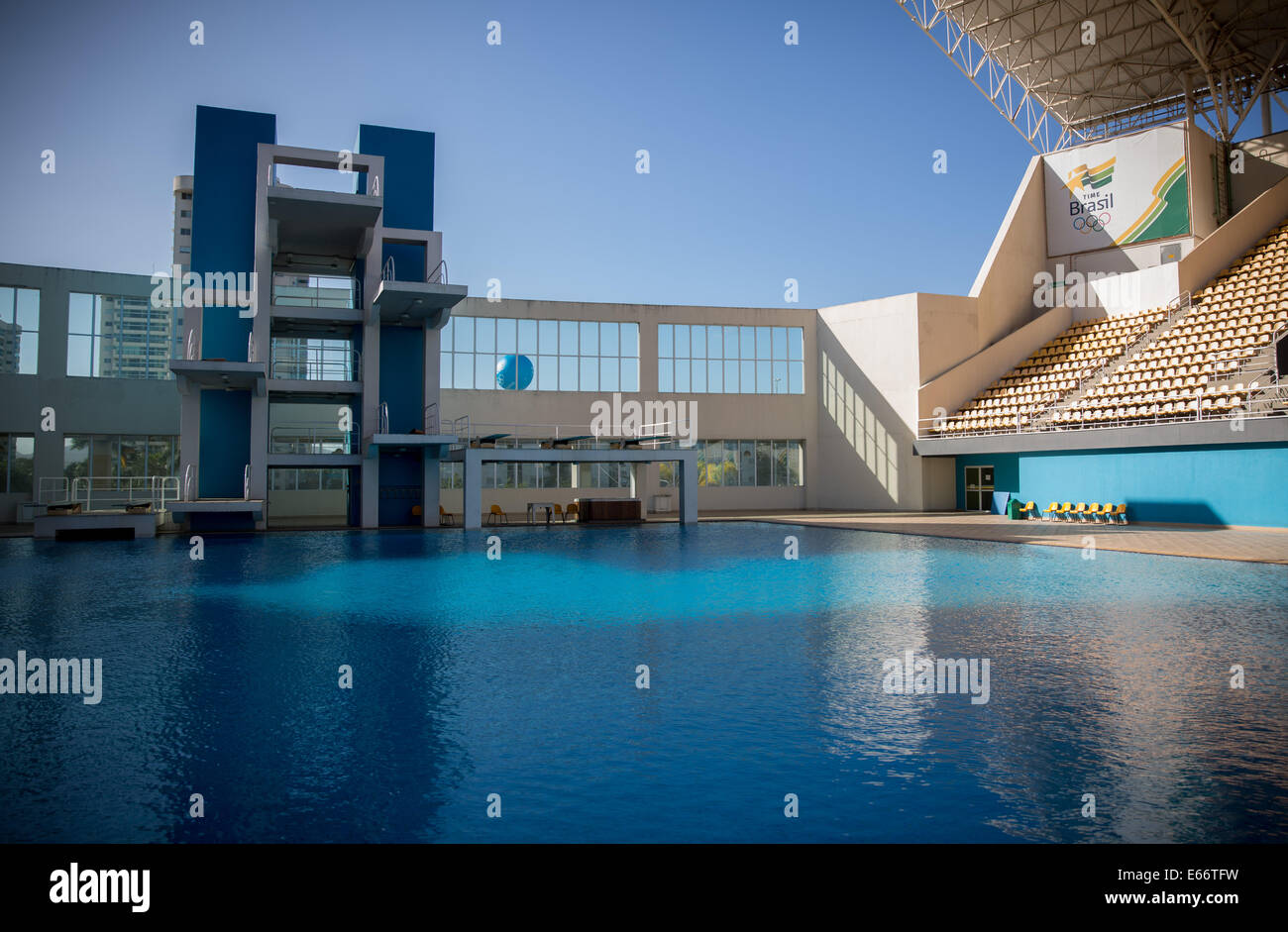 Brazil swimming pool olympic hi-res stock photography and images - Alamy