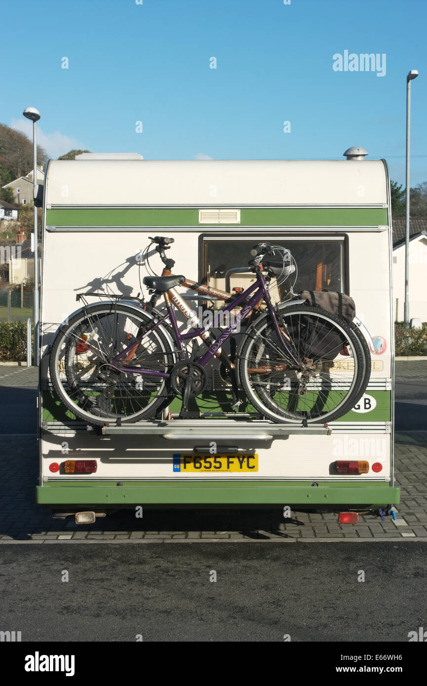 Rv with bikes hi-res stock photography and images - Alamy