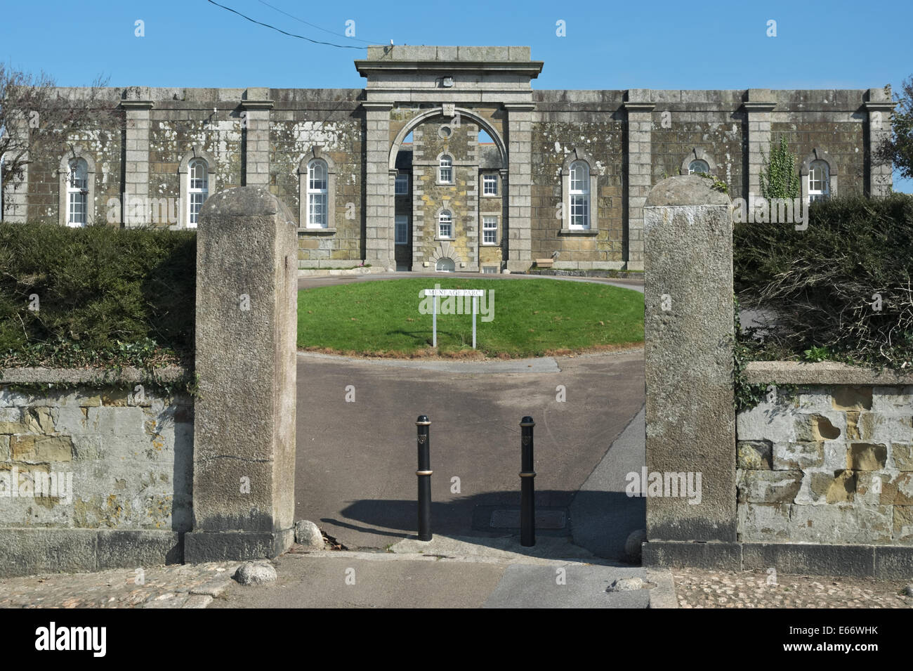 The Old Workhouse Buildings at Helston, Cornwall, UK Stock Photo - Alamy