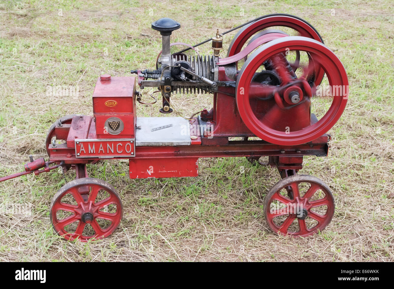 An Amanco Stationary Engine Stock Photo - Alamy