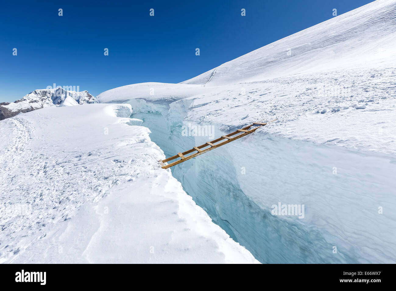 Crevasse Glacier Ladder