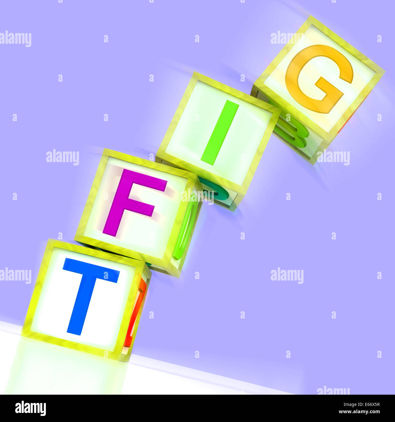 Gift Word Meaning Present Contribution Or Giving Stock Photo - Alamy