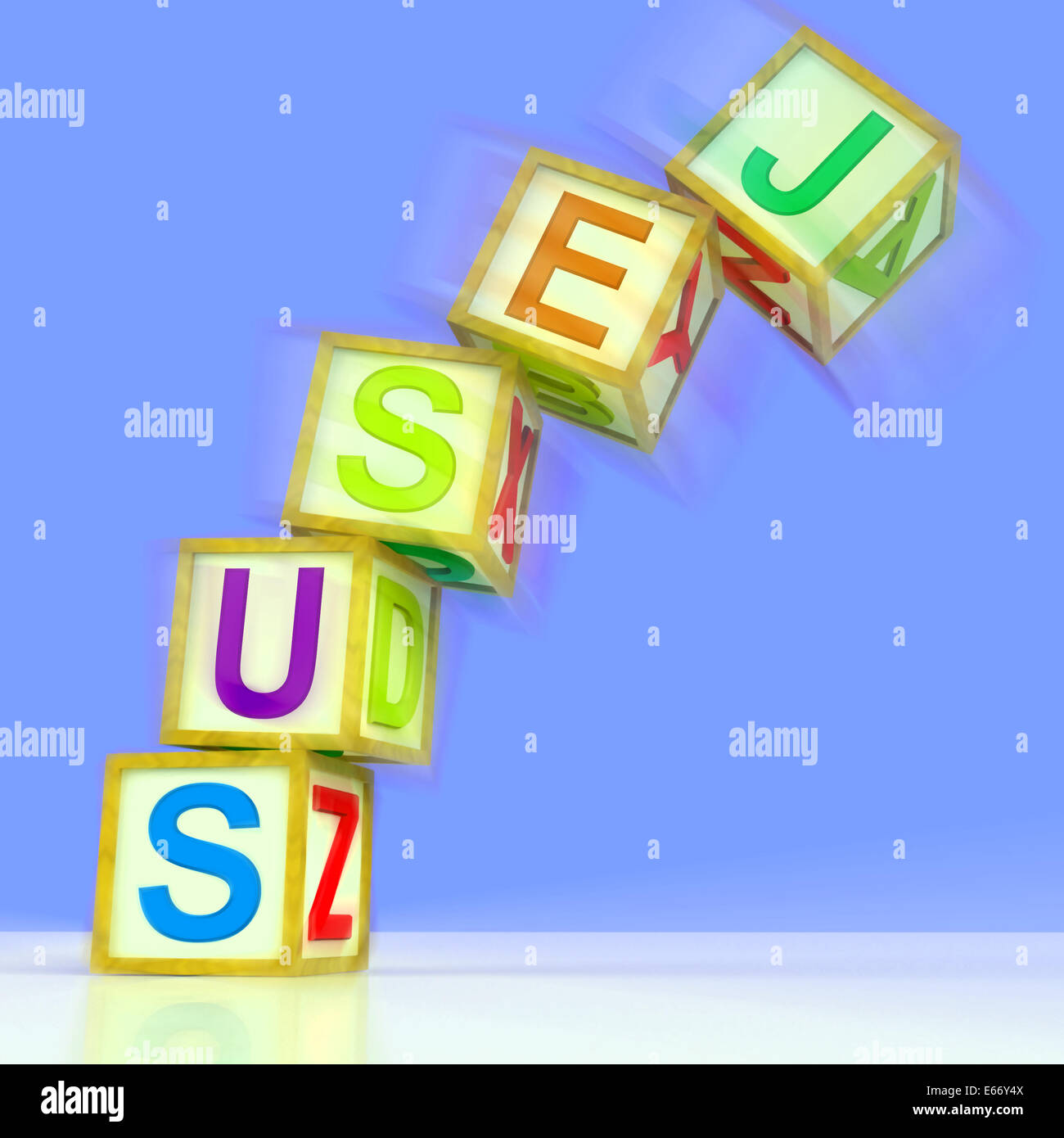 Jesus Letters Meaning Christianity Faith And Saviour Stock Photo - Alamy