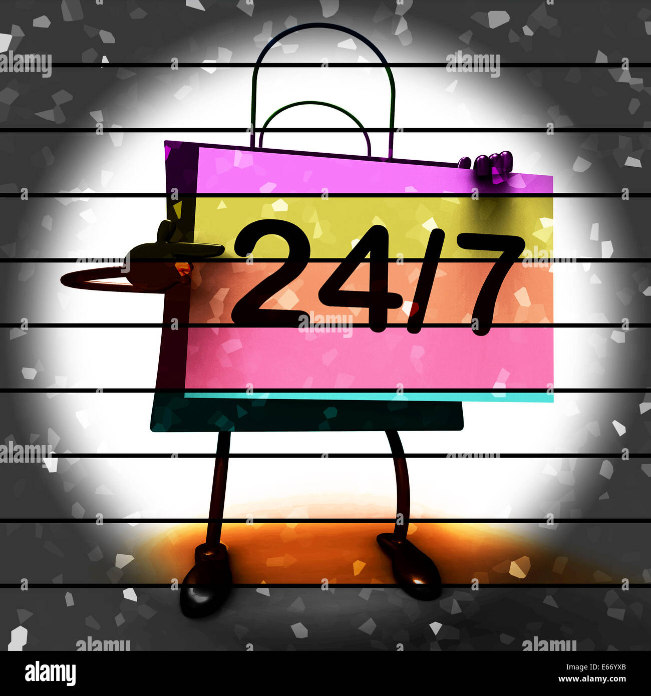 24 7 bag hi-res stock photography and images - Alamy