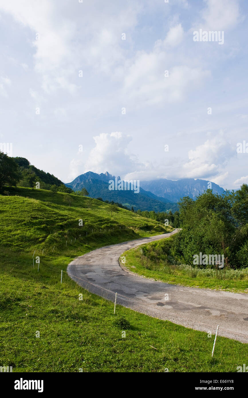 Italy, Veneto, Recoaro Terme, landscape Stock Photo - Alamy