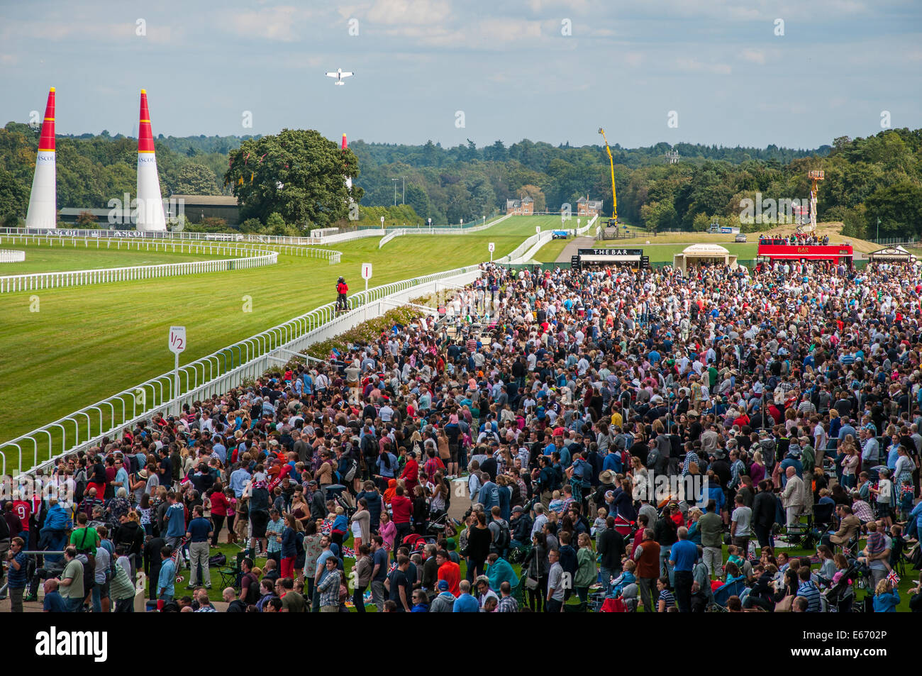 The UK round of the Red Bull Air Race is being held at the picturesque ...