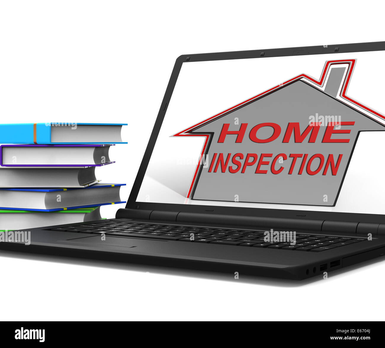 Home Inspection House Tablet Meaning Examine Property Safety And ...