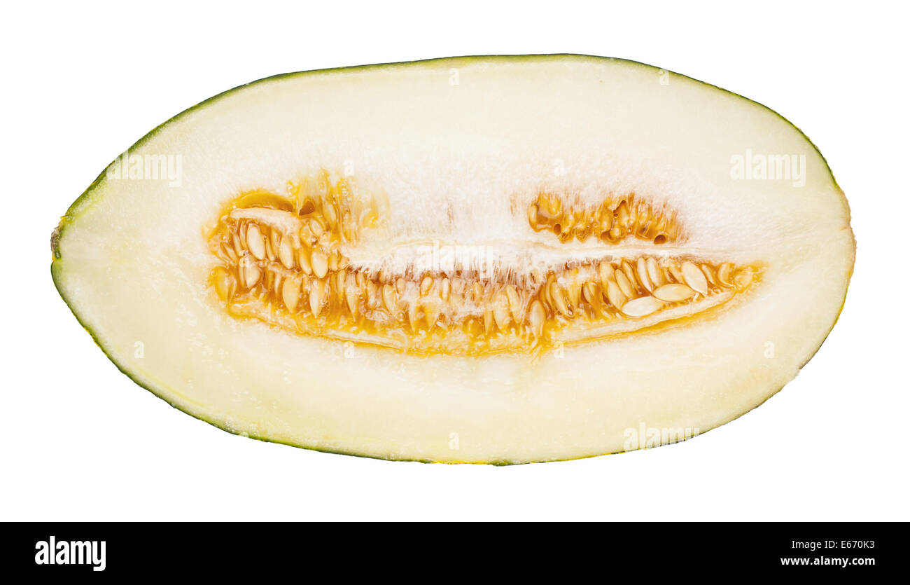 Piel de sapo melon fruit slice hi-res stock photography and images - Alamy
