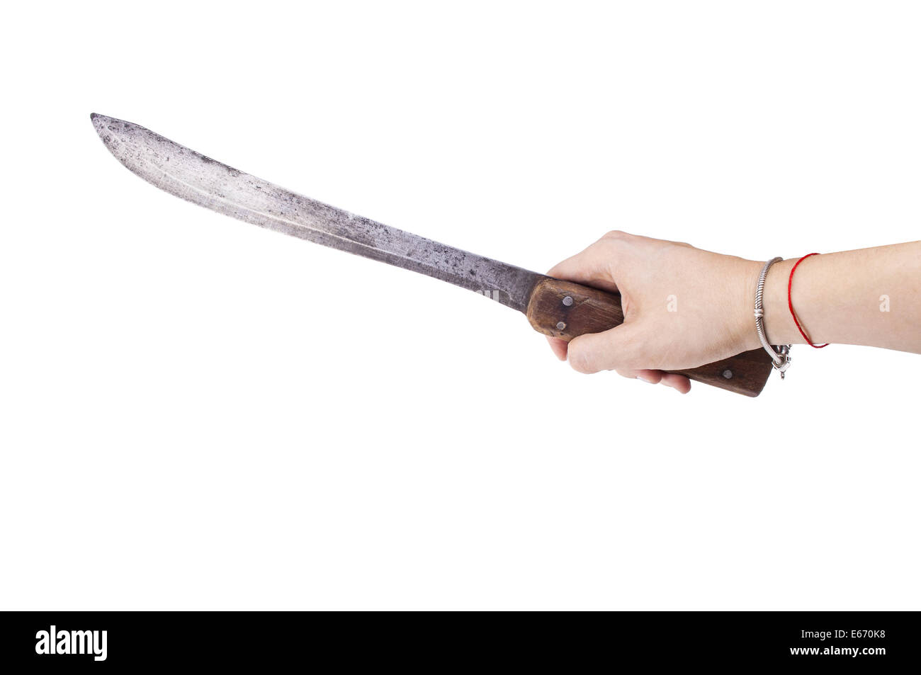 Hand holding dagger hi-res stock photography and images - Alamy