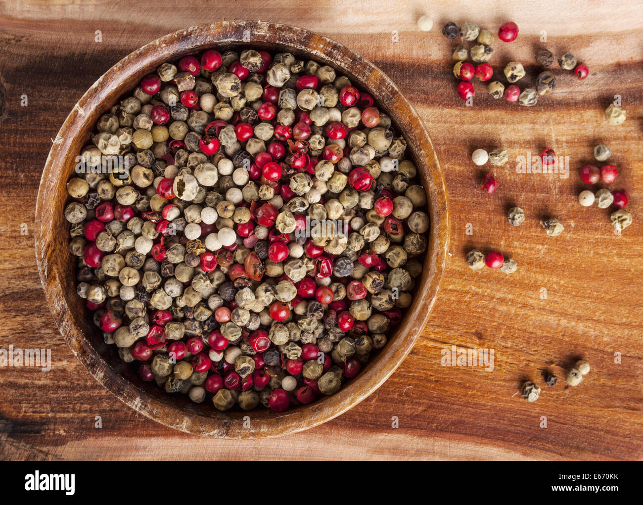 Mixed peppercorns - food spicy background Stock Photo - Alamy