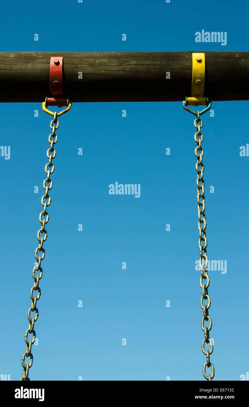 Swing chains hi-res stock photography and images - Alamy