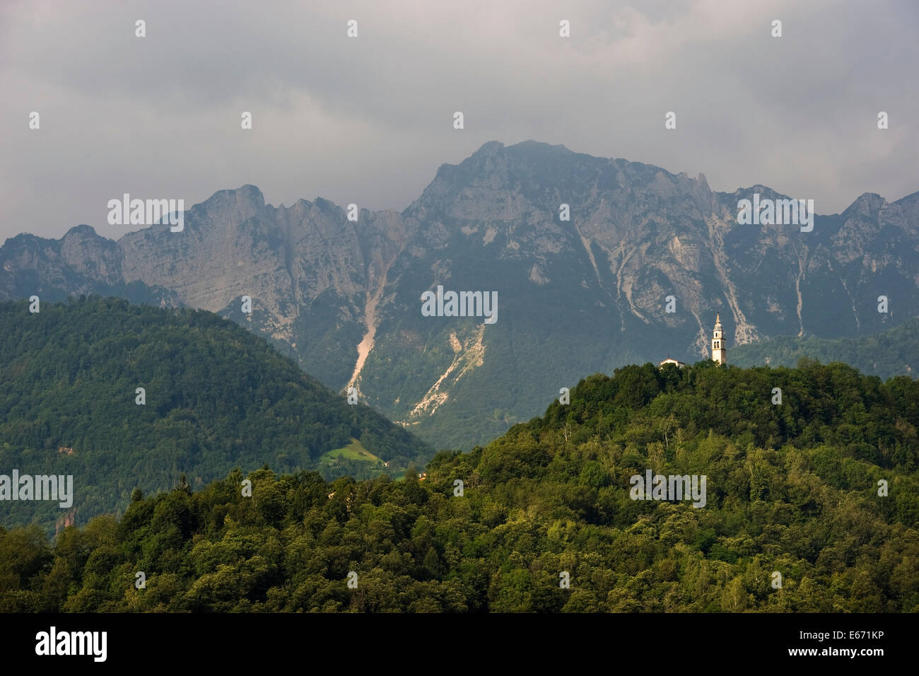 Italy, Veneto, Recoaro Terme, landscape Stock Photo - Alamy