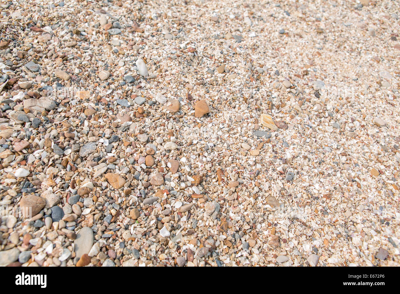 Different size and colour sea stones background and texture Stock Photo ...