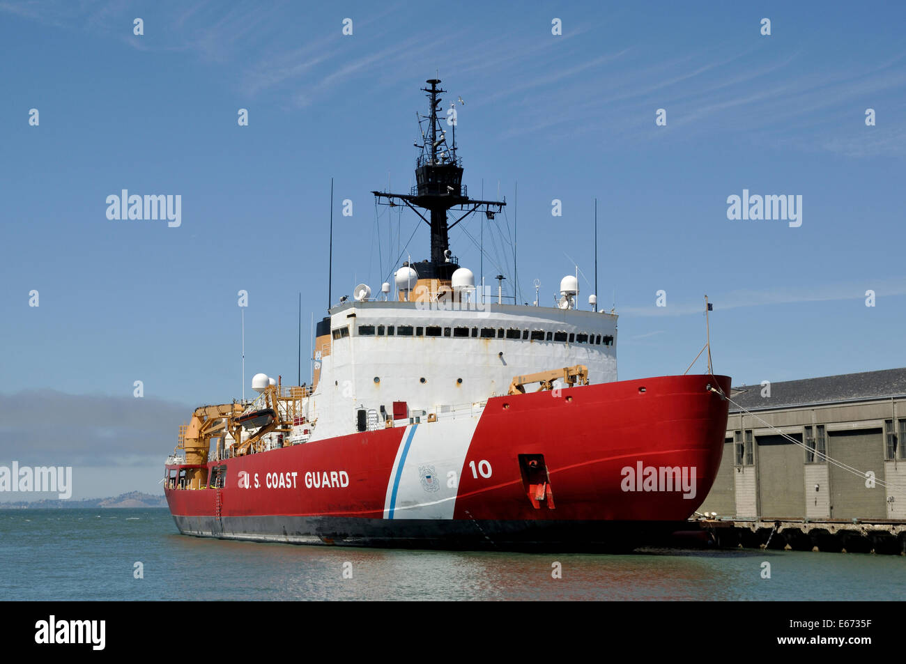 United States Coast Guard Ship Stock Photo - Alamy