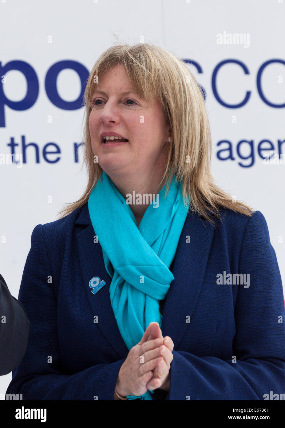 Shona Robison MSP Minister for Sport and the Commonwealth Games in ...