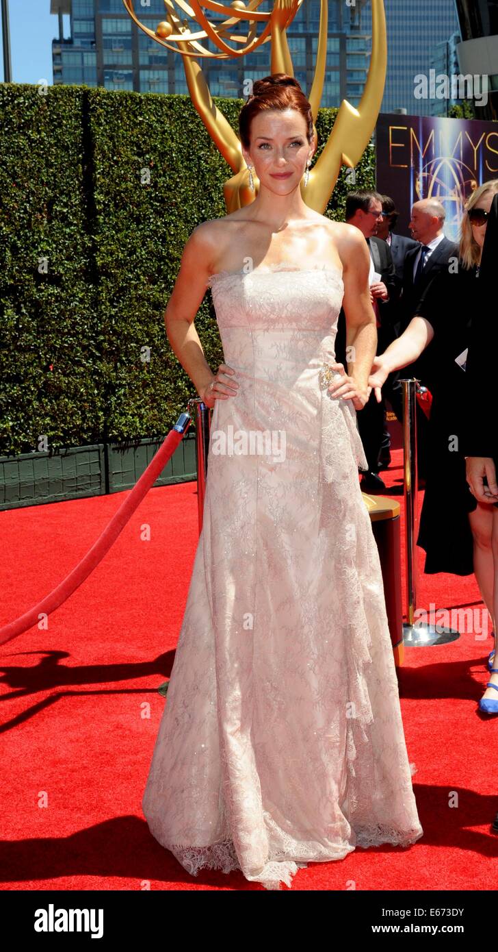 Los Angeles, CA, USA. 16th Aug, 2014. Annie Wersching at arrivals for ...