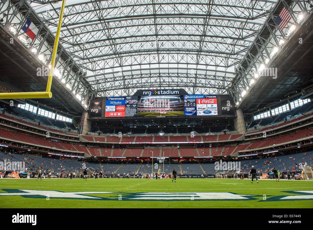 Houston, Texas, USA. 16th Aug, 2014. An inside view of the newly ...