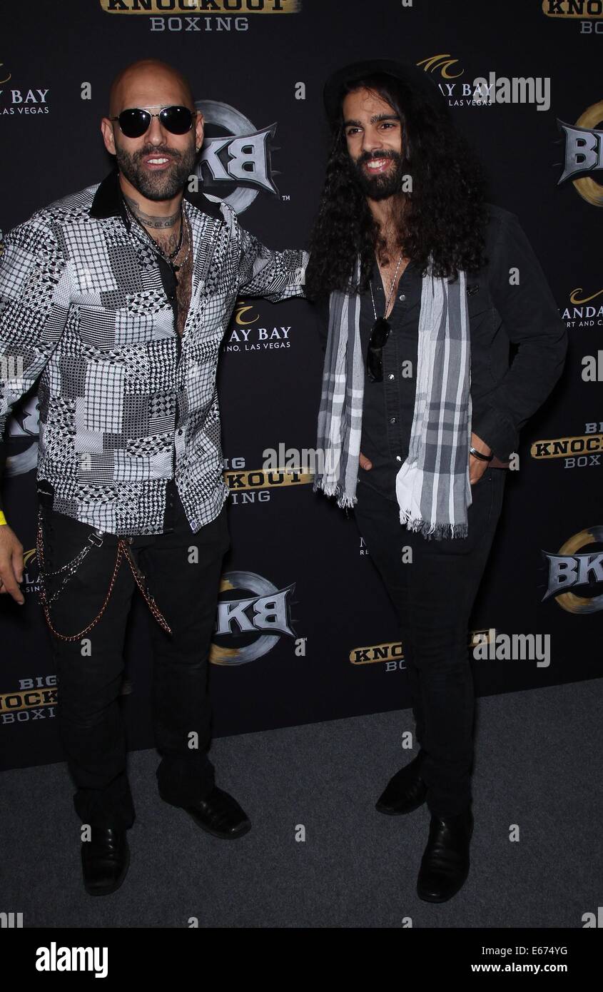 Las Vegas, NV, USA. 16th Aug, 2014. Adrian Patrick, Ryan Patrick at ...