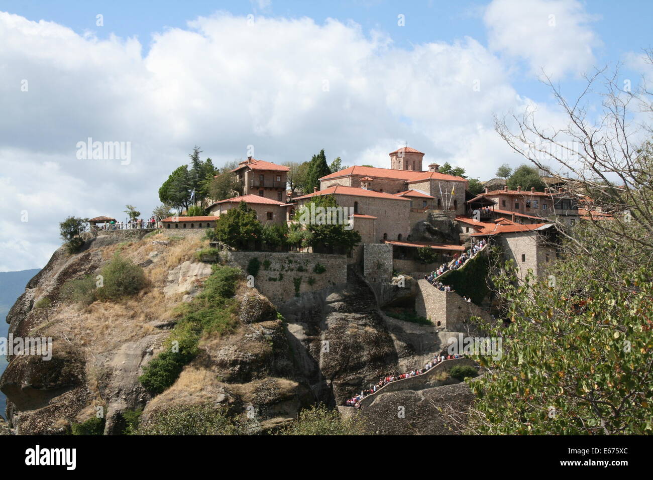 Meteora rocks orthodox christian hi-res stock photography and images ...