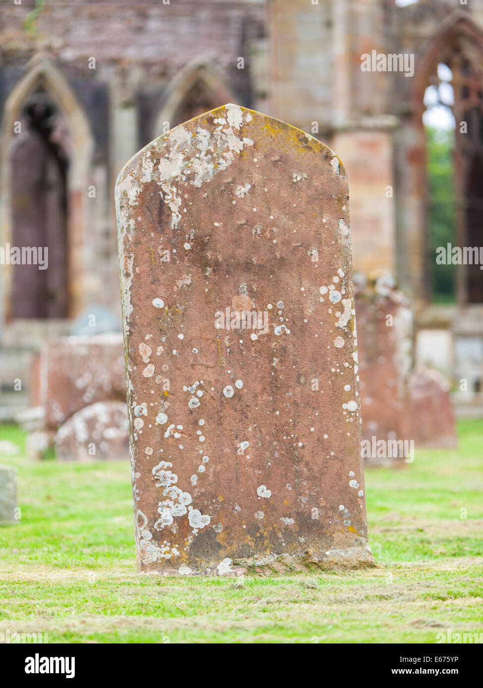 Very old gravestone in the cemetery, Scotland Stock Photo - Alamy