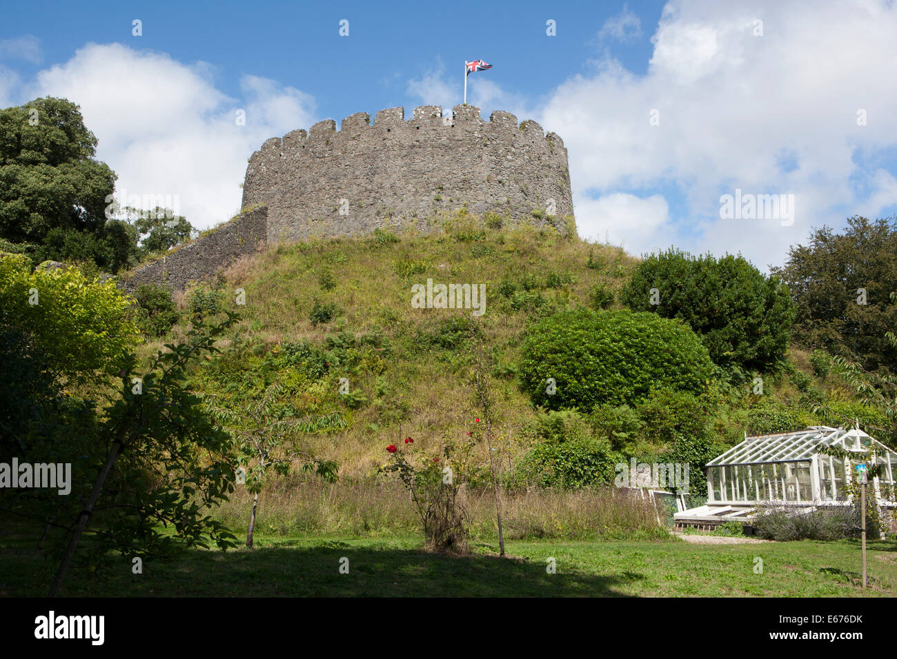 The House and fine gardens in the grounds of Trematon Castle, nr ...