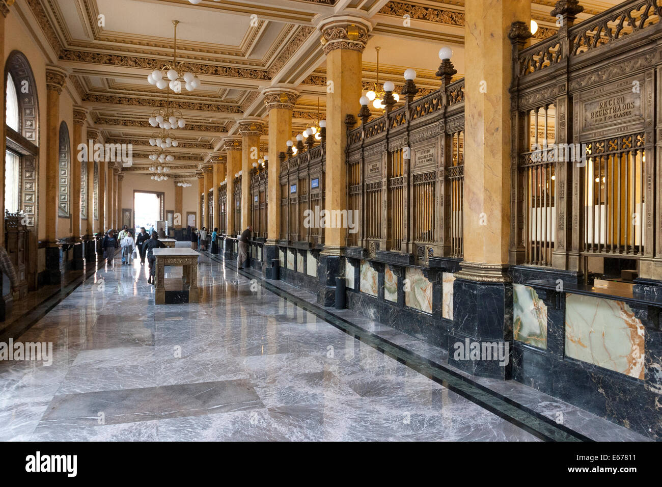 General Post Office Mexico City Stock Photo - Alamy