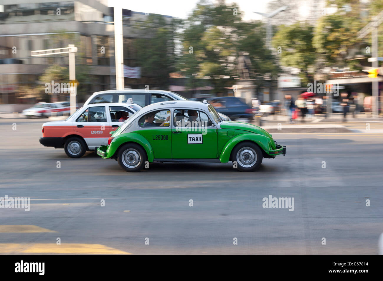 Vw taxi mexico city hi-res stock photography and images - Alamy