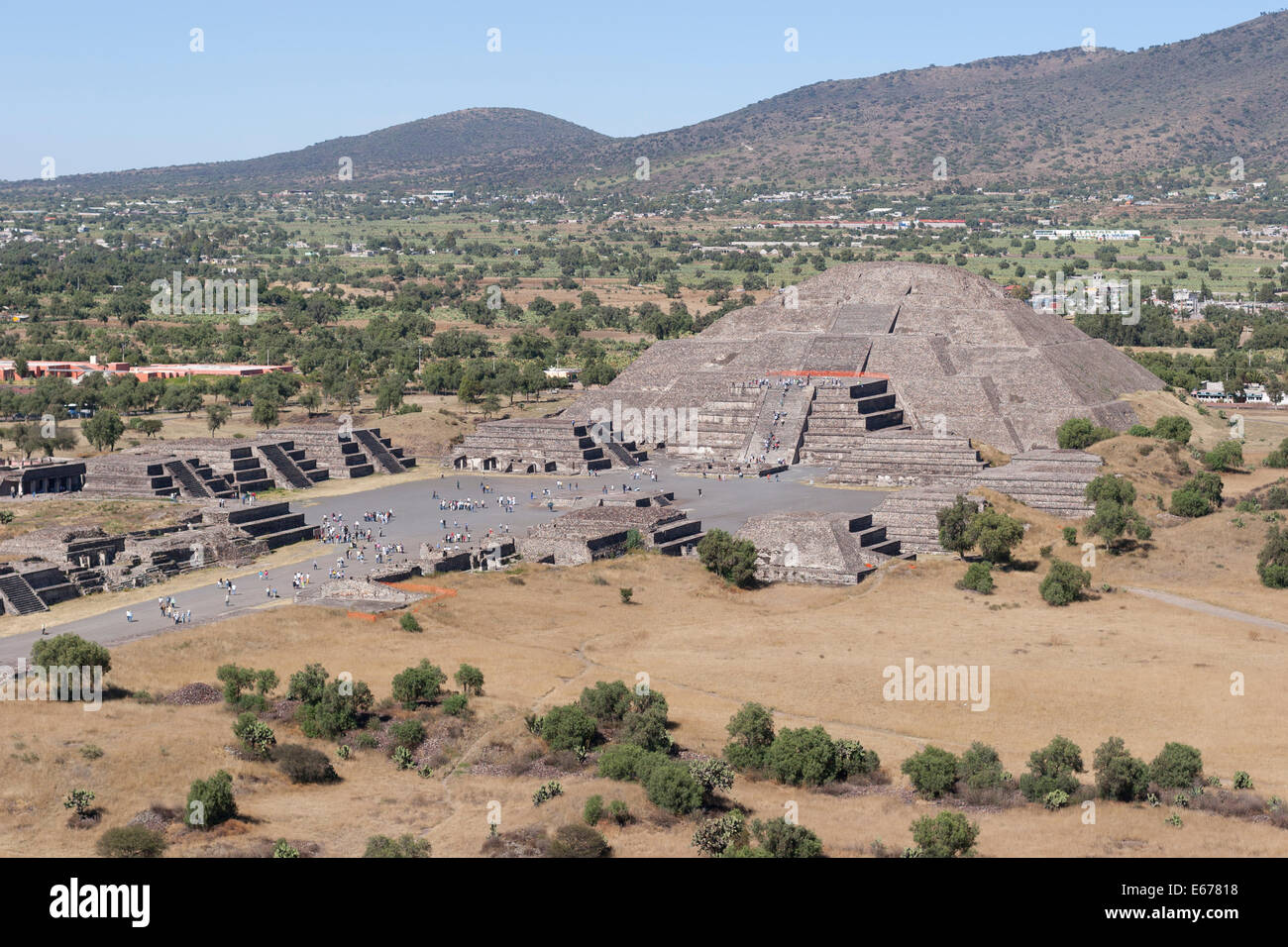 Mesoamerican city teotihuacan hi-res stock photography and images - Alamy