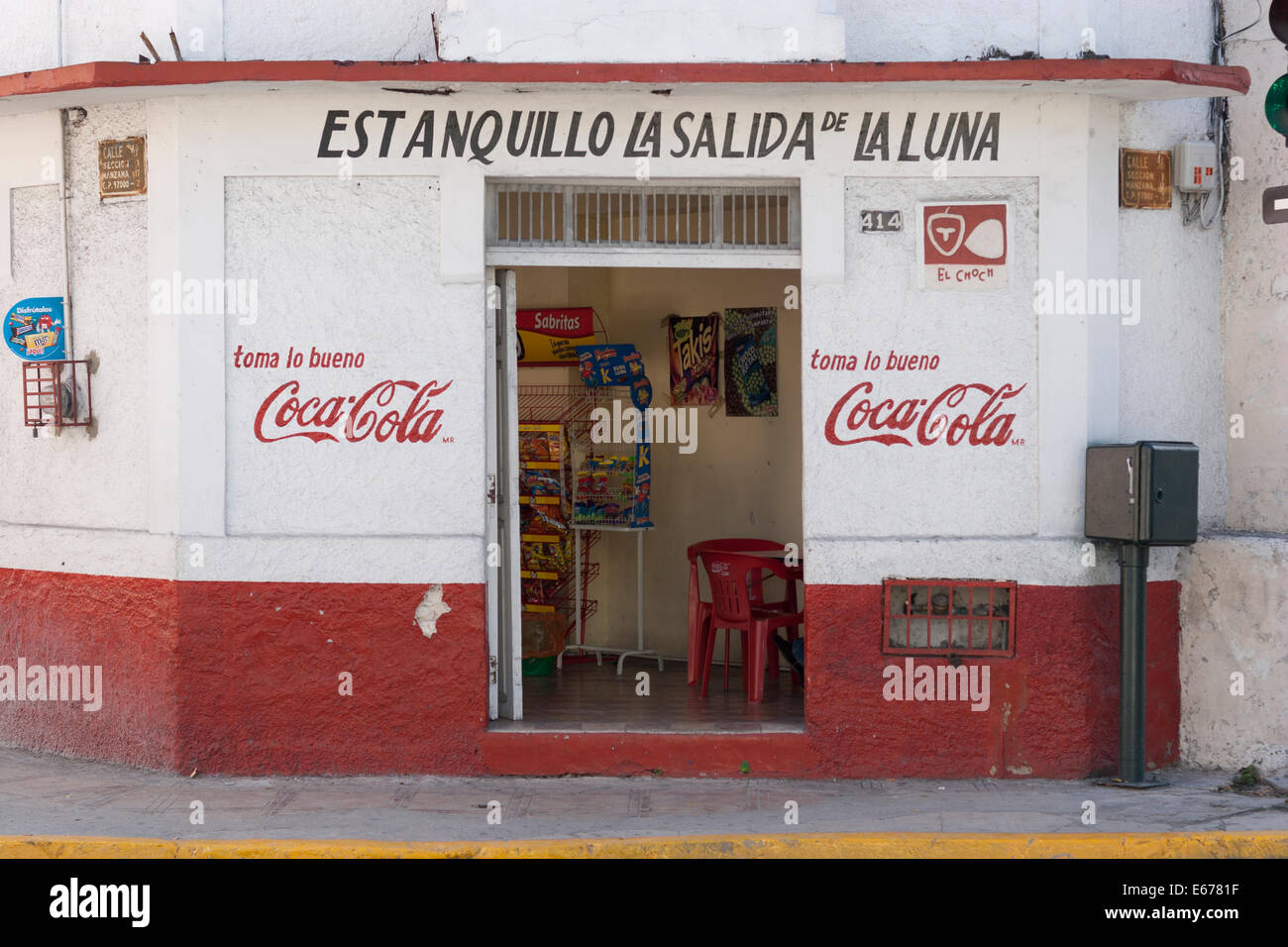 Local shop, Campeche, Mexico Stock Photo - Alamy