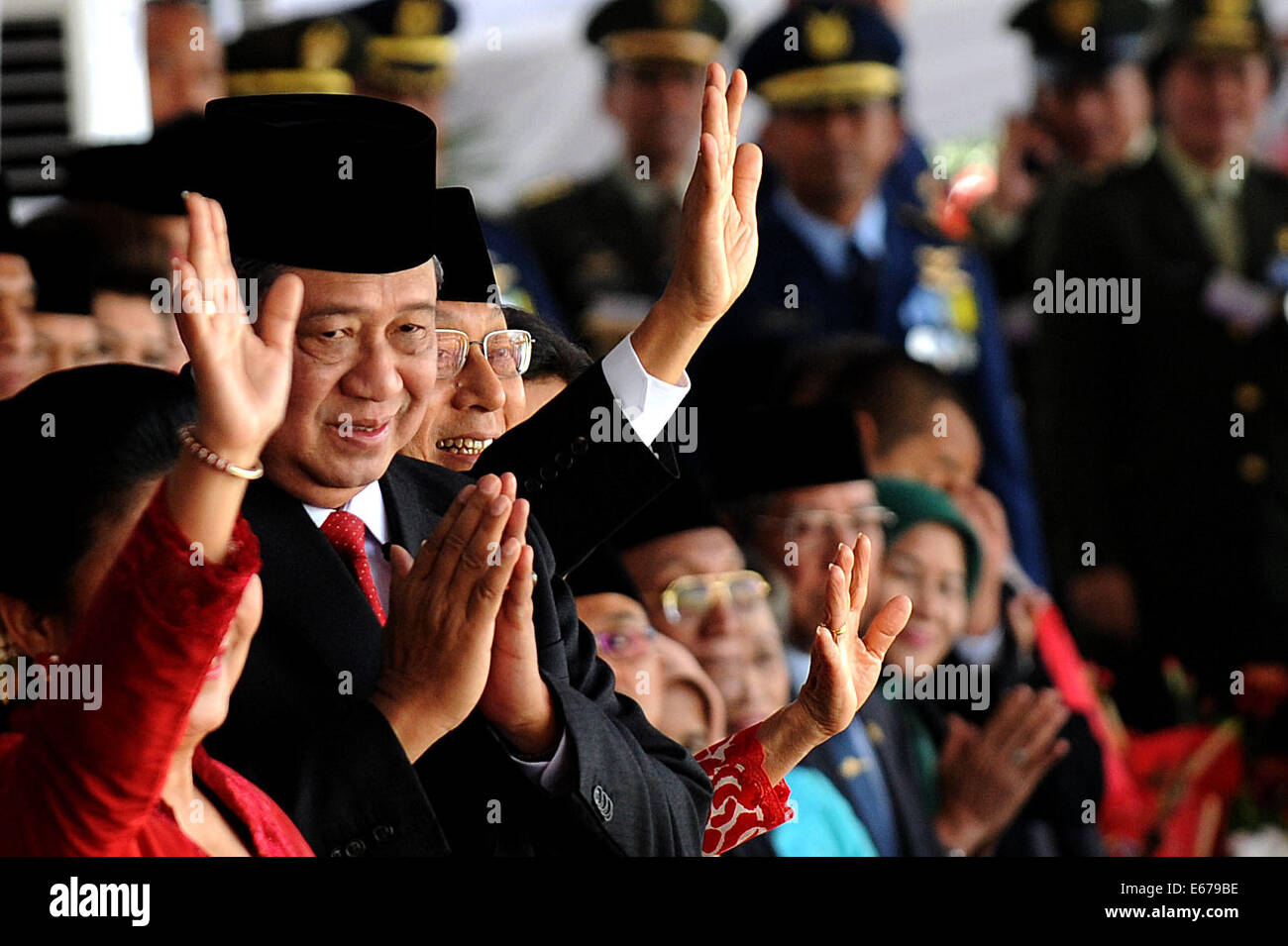 Jakarta, Indonesia. 17th Aug, 2014. Indonesian President Susilo Bambang ...