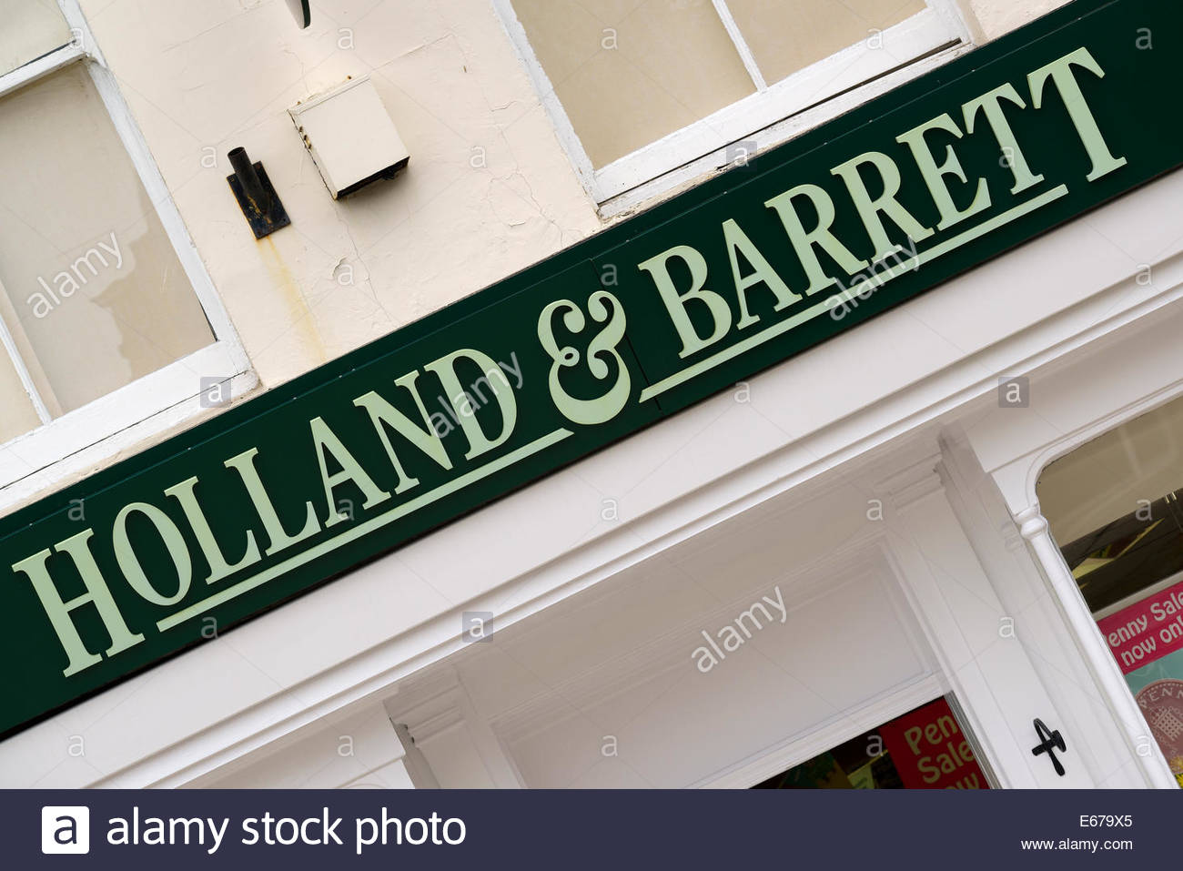 Holland And Barrett Sign High Resolution Stock Photography and Images ...