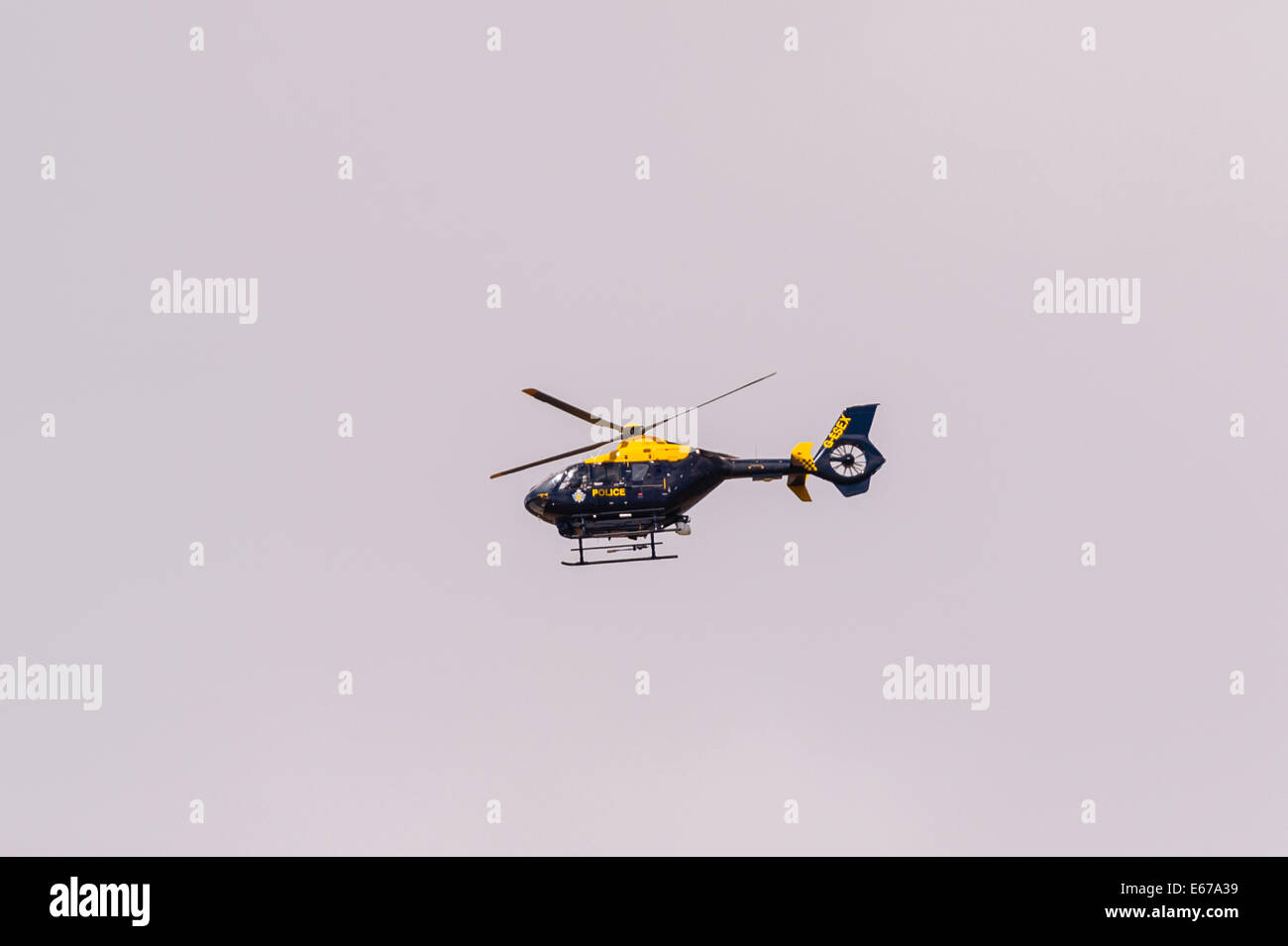Police and helicopter uk hi-res stock photography and images - Alamy