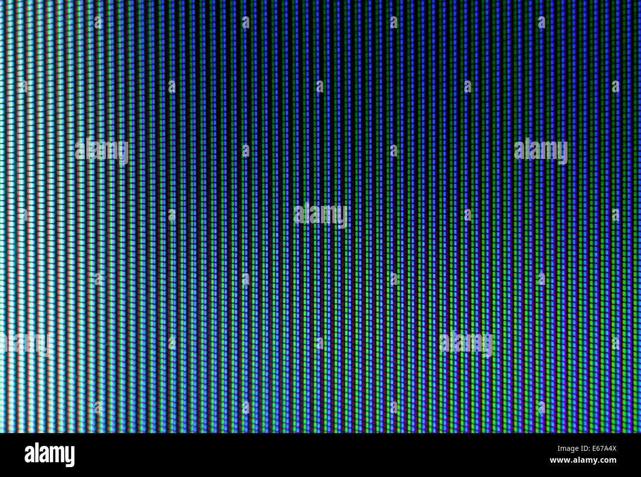 full frame abstract background showing a closeup TV screen Stock Photo ...