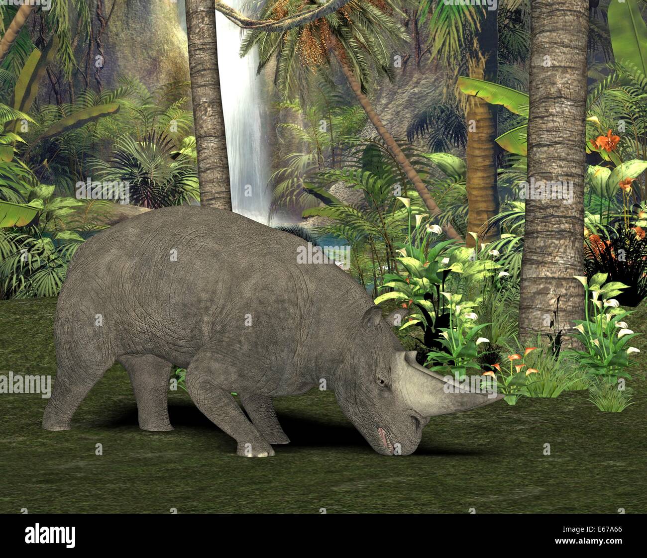 Extinct arsinoitherium hi-res stock photography and images - Alamy