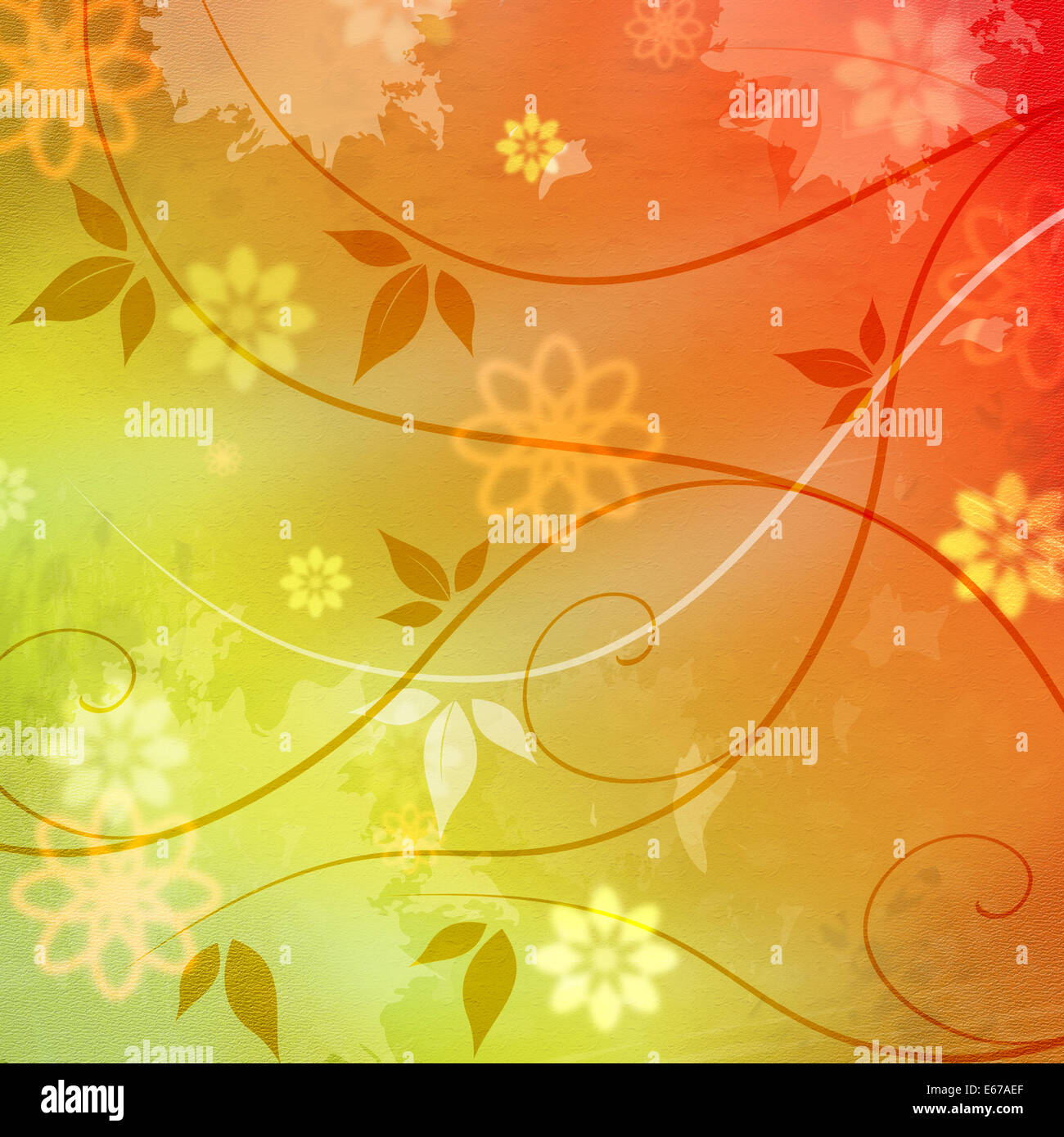 Background Floral Meaning Natural Blooming And Florist Stock Photo - Alamy