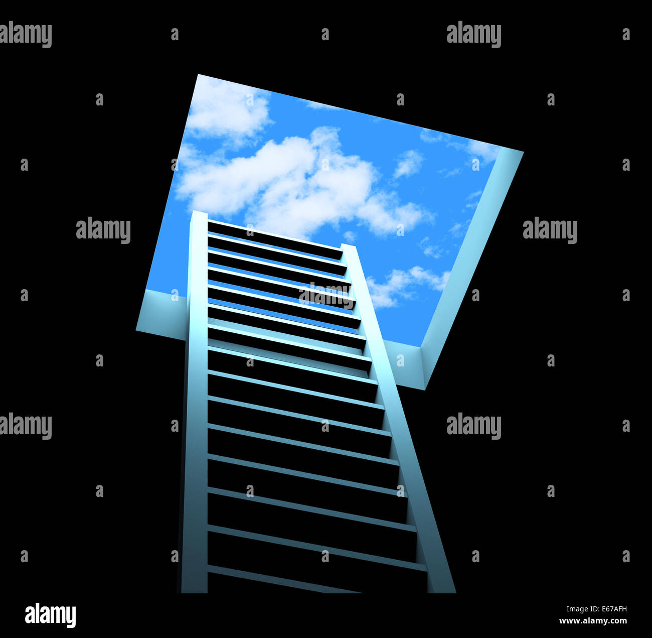 Planning Escape Showing Break Free And Step Stock Photo - Alamy