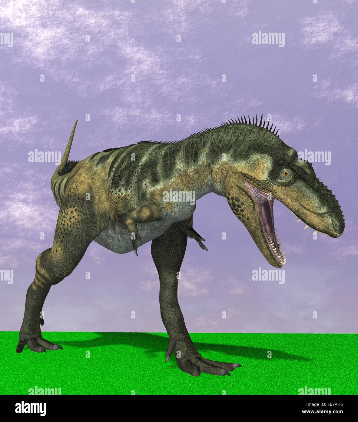 Dinosaurier Bistahieversor / dinosaur Bistahieversor Stock Photo - Alamy