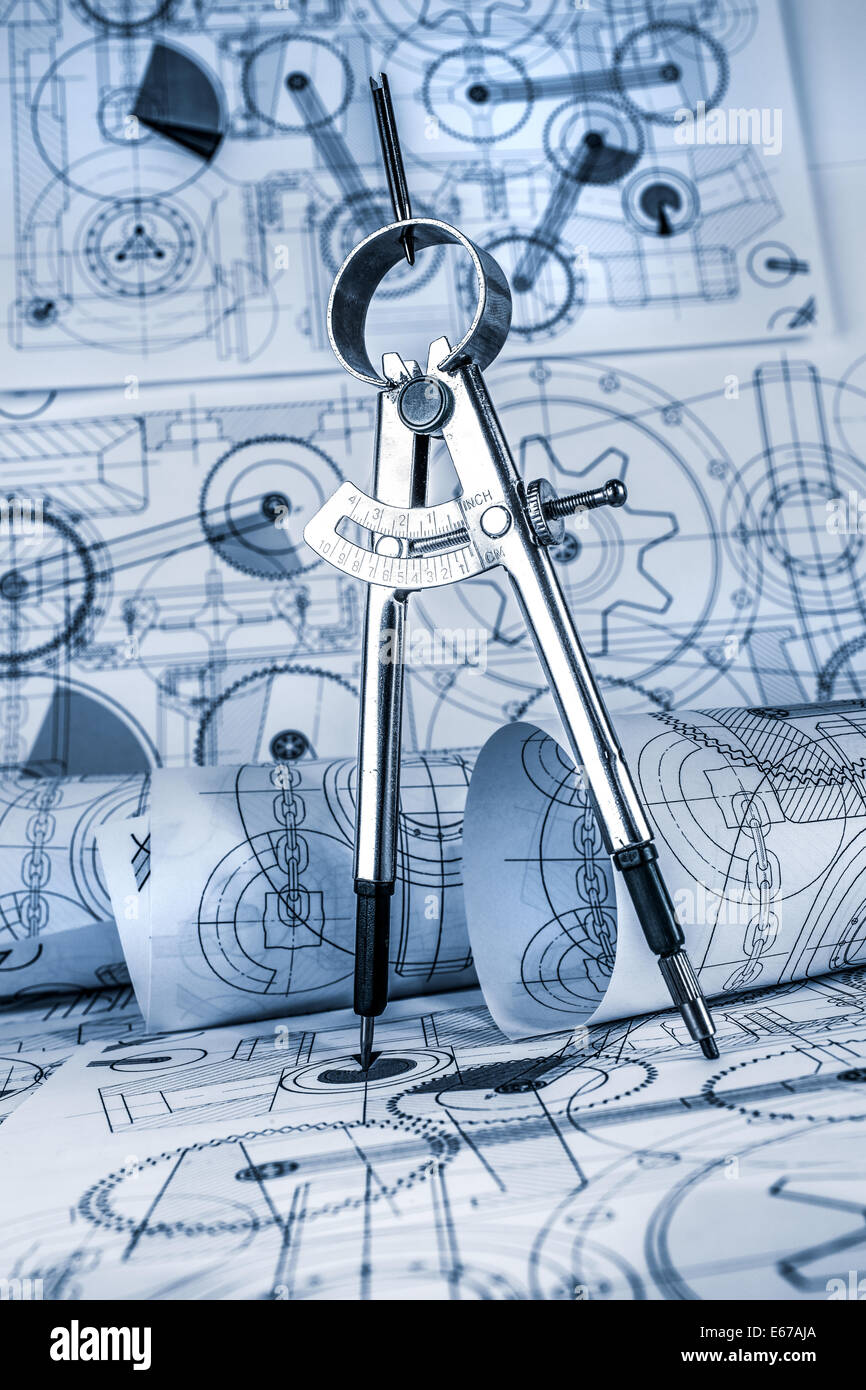 Blue drawings hi-res stock photography and images - Alamy