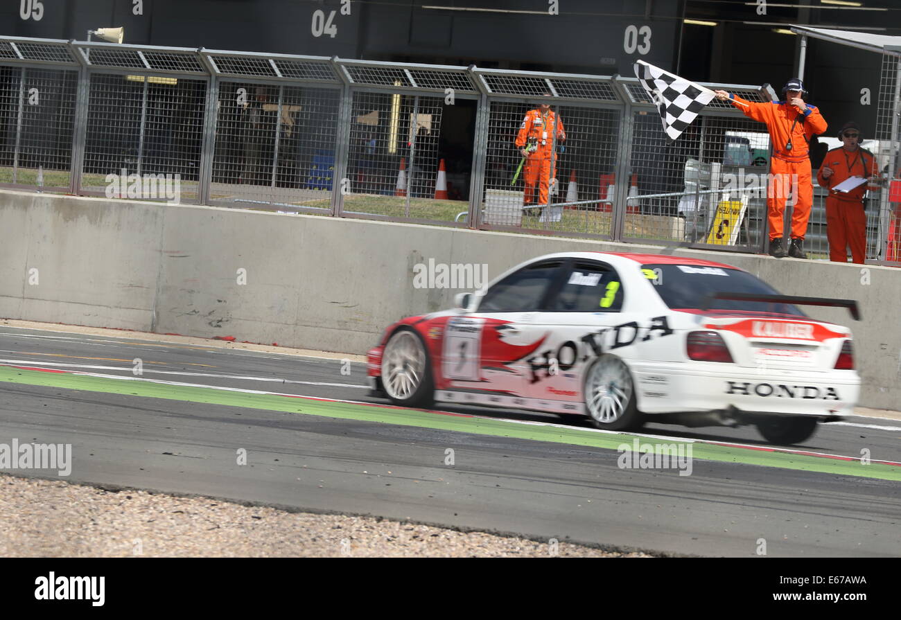 Race Winner, British Touring Cars Stock Photo - Alamy