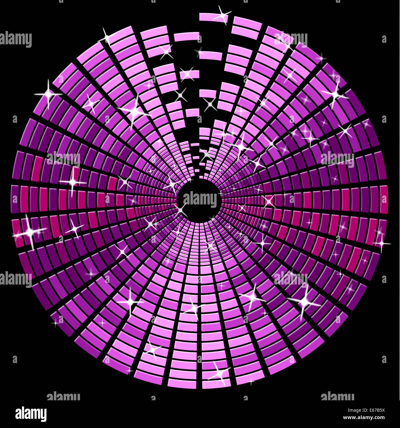Tech Circles Indicating Compact Disc And Recordable Stock Photo - Alamy