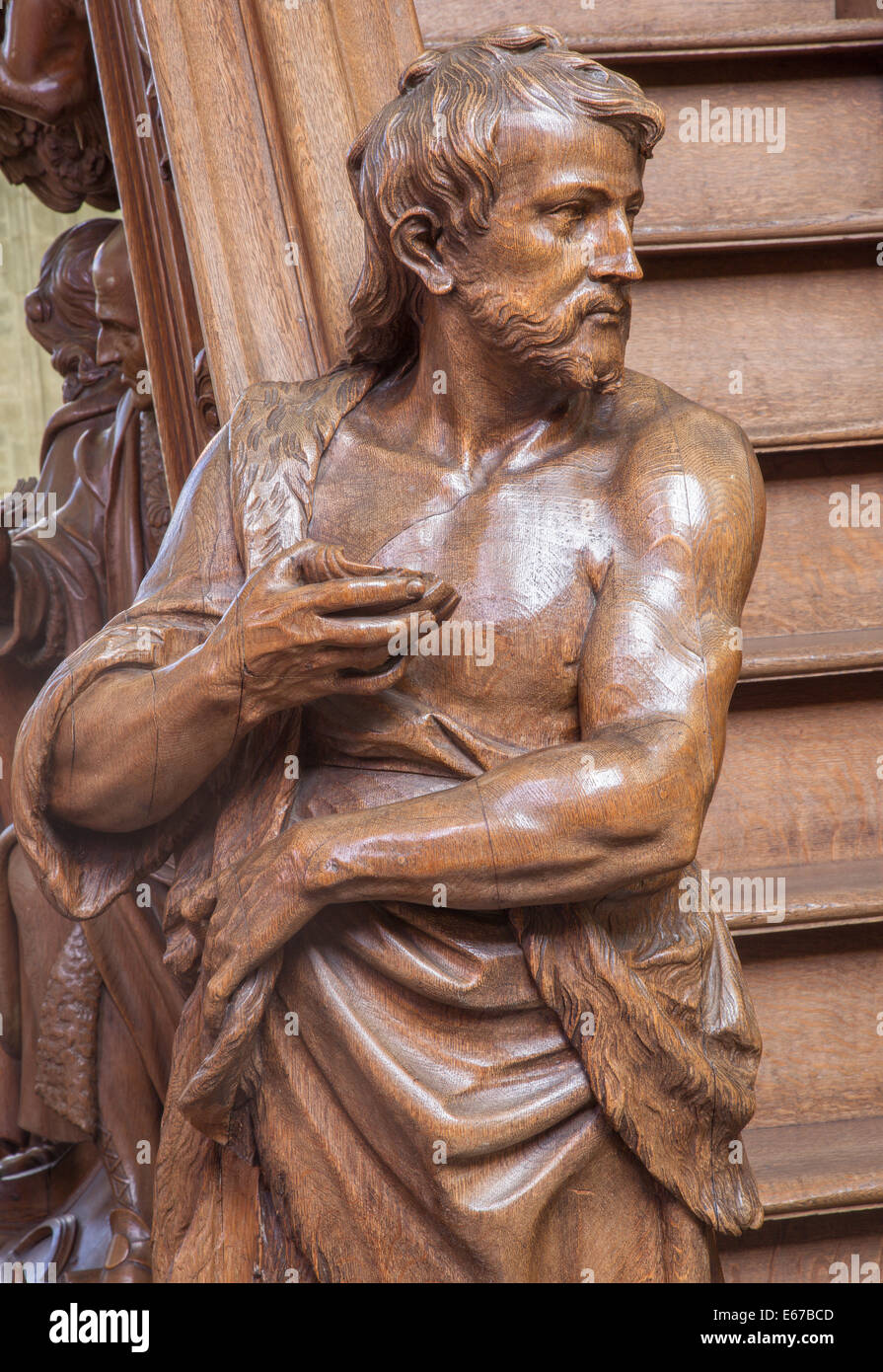 Statue of john the baptist hi-res stock photography and images - Alamy