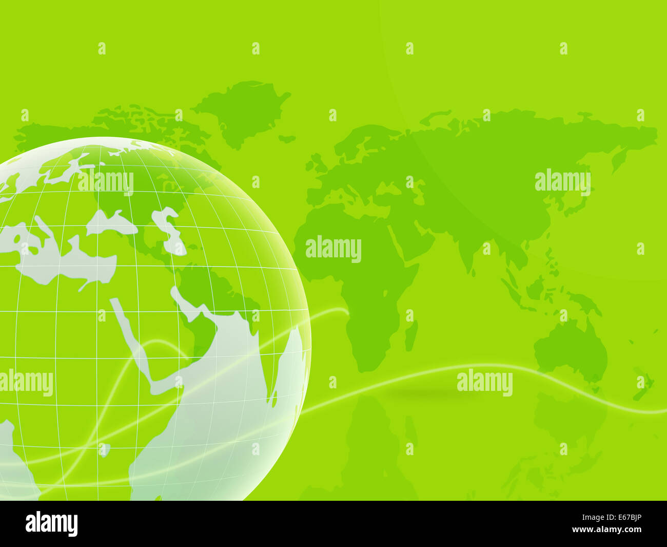 World Map Meaning Globalization Earth And Globalize Stock Photo - Alamy